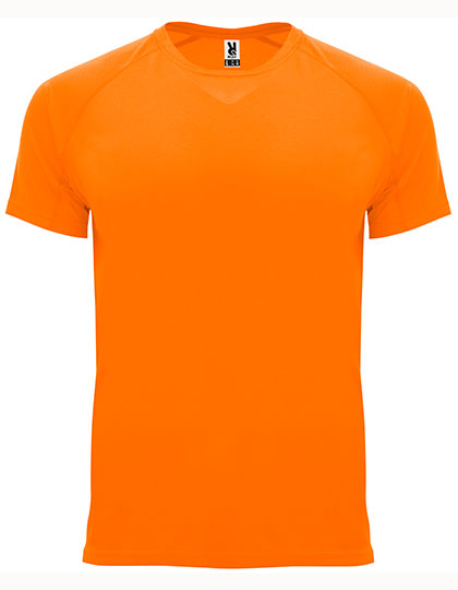Roly Sport - Bahrain T-Shirt - Fluor Orange 223 – Meerkleding